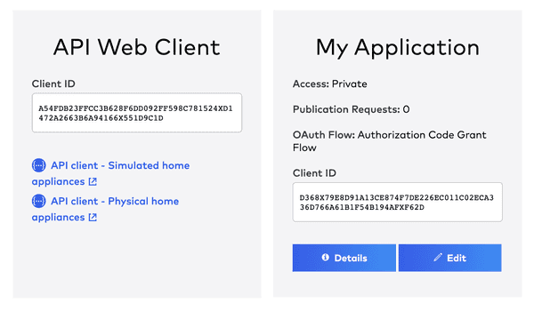 Home Connect API Documentation