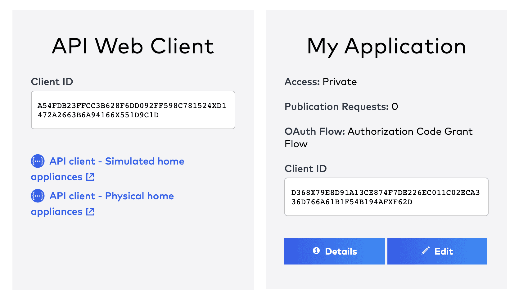 Home Connect API Documentation